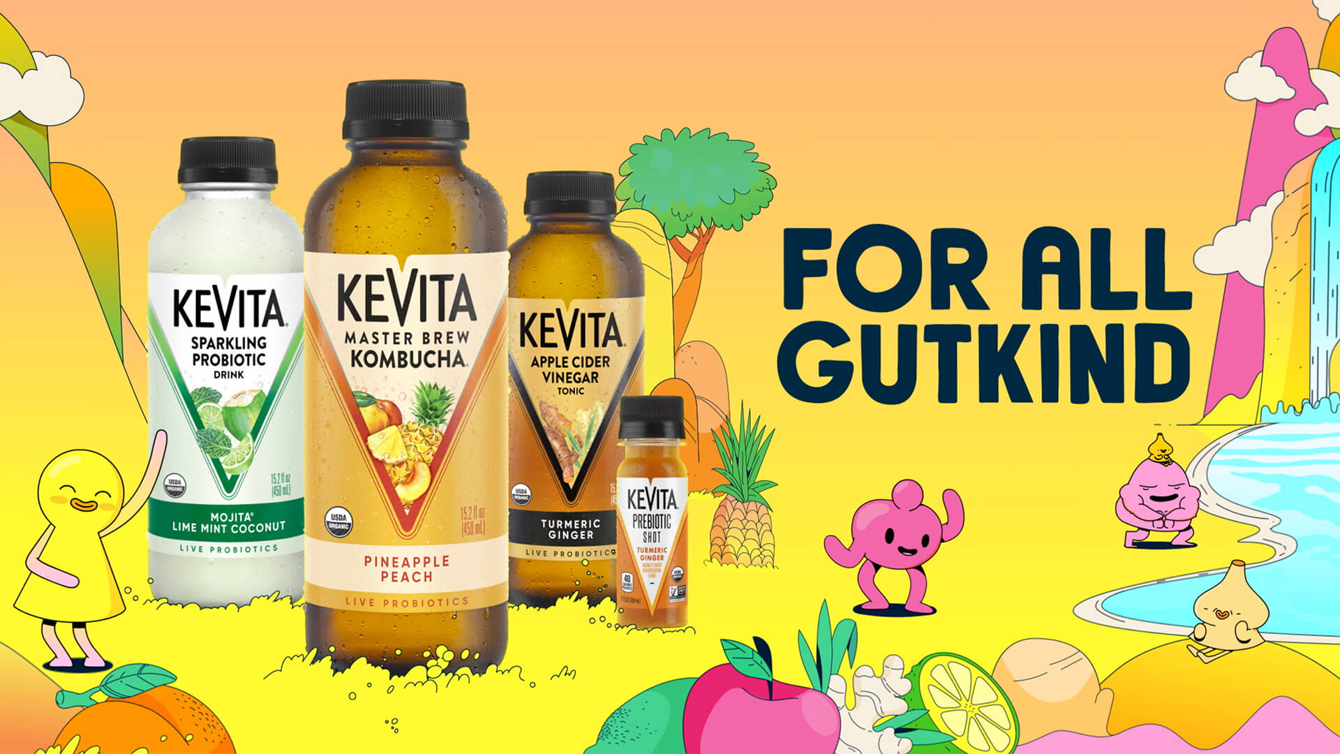 KeVita - Sparkling Probiotic Drink | Master Brew Kombucha