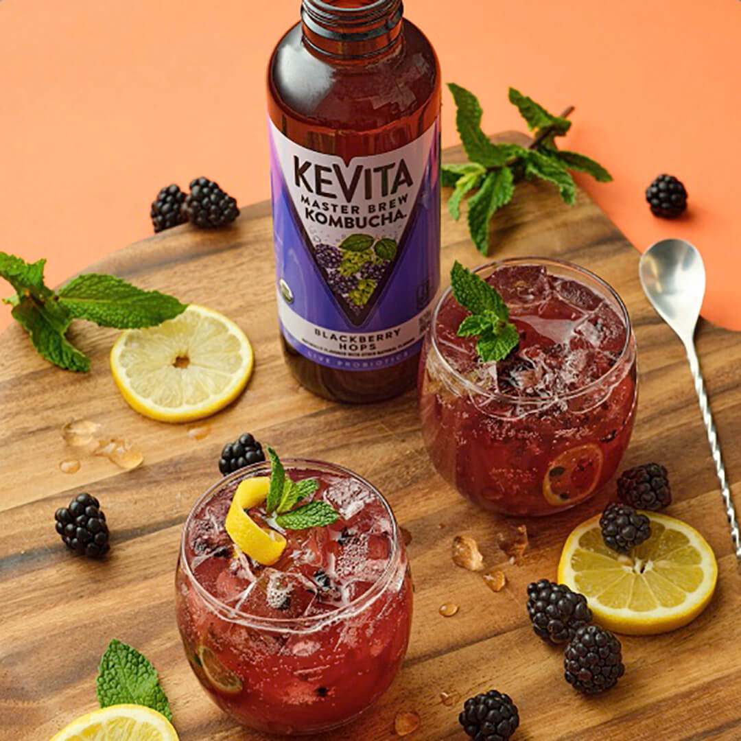 Berry Delicious Kombucha Mocktail - KeVita